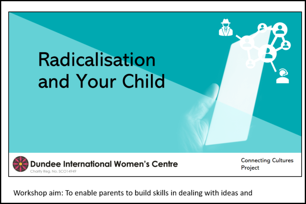 ‘Radicalisation and Your Child’ Powerpoint