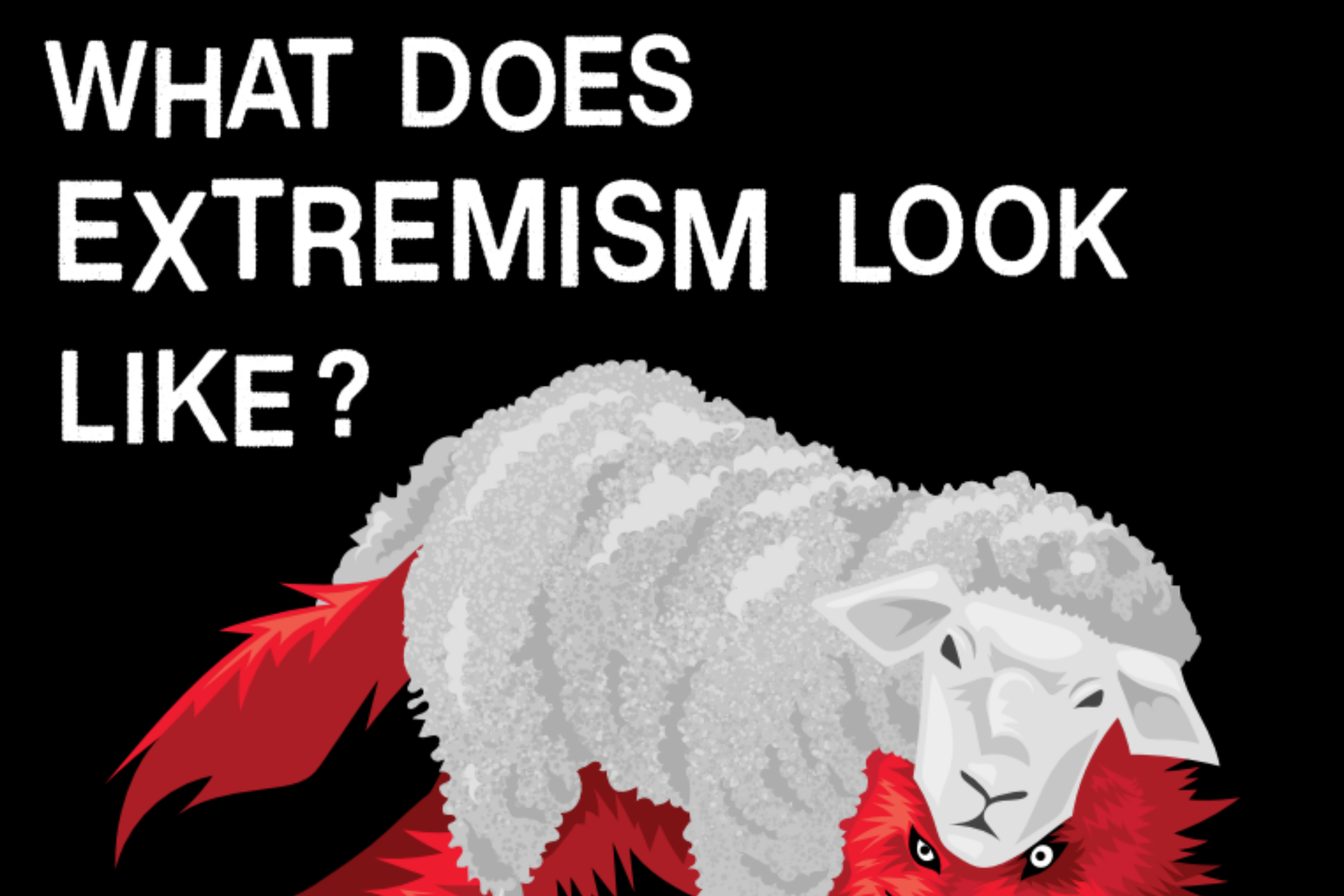 ‘What Does Extremism Look Like’ Poster