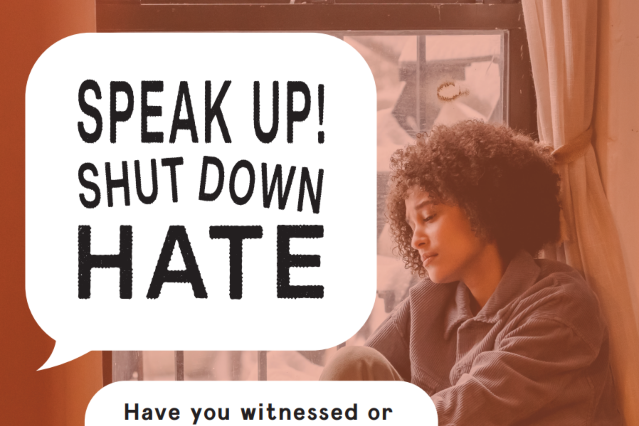 DIWC Hate Crime Awareness Poster